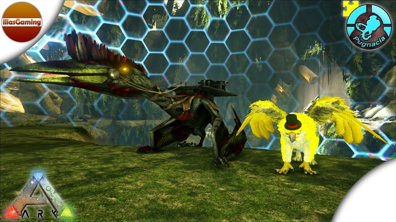 Κάνουμε tame Gryphon και Quetzal στην επιφάνεια. ARK: Modded Aberration ...