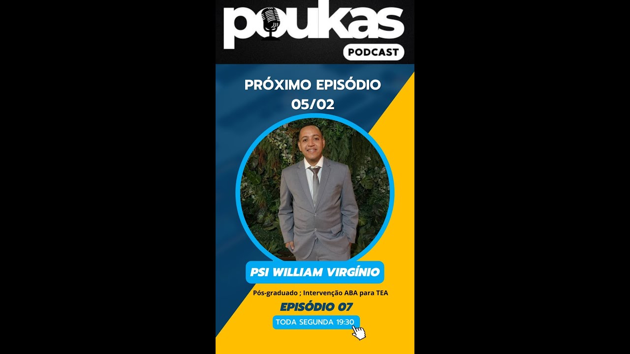 POUKAS PODCAST - WILLIAM VIRGINIO - EP 11 - 18/03/2024 - YouTube