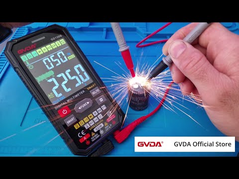 GVDA GD120B Smart Digital Multimeter True RMS Unbox, Review and Test