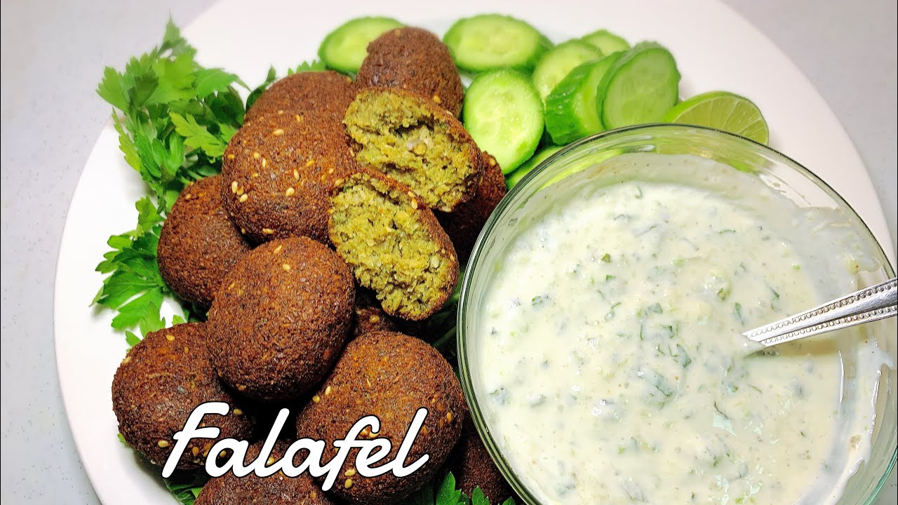 How To Make Falafel |Falafel Recipe With Cucumber Mint Dip | Ramadan ...