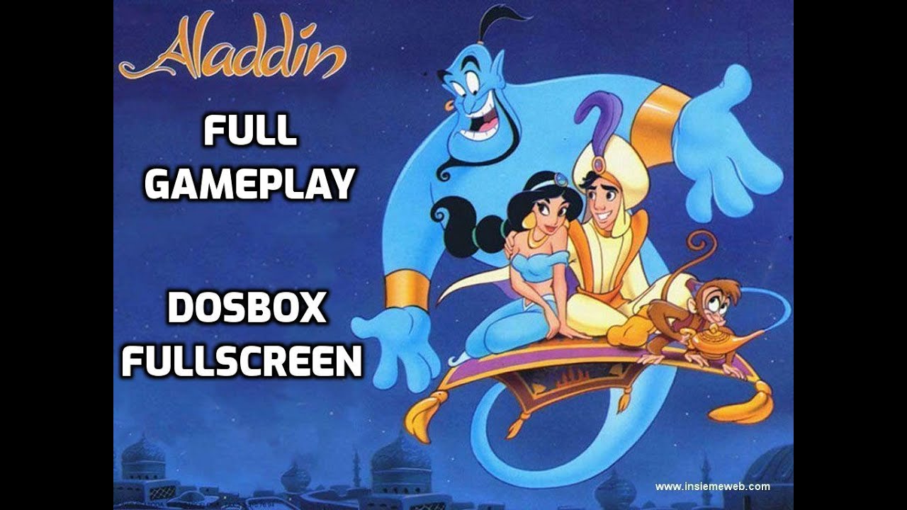 Disney’s Aladdin (DOS - PC) 1993 - Full gameplay - Fullscreen - YouTube