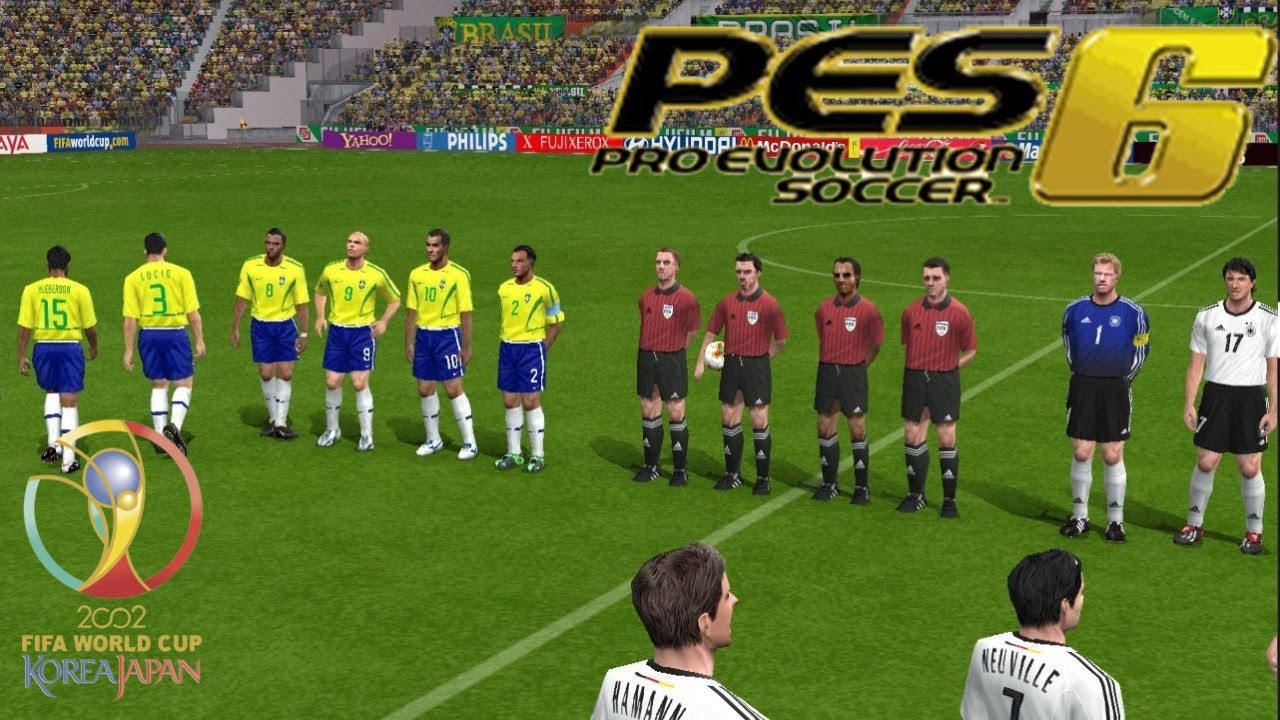 COPA DO MUNDO 2002 || PES 6 - YouTube