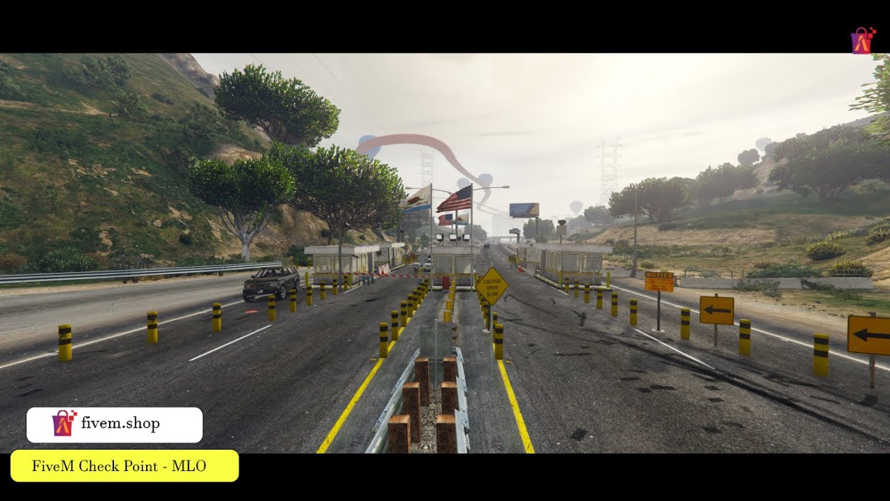 FiveM Check Point MLO | FiveM Police MLO #fivem #checkpoint - YouTube