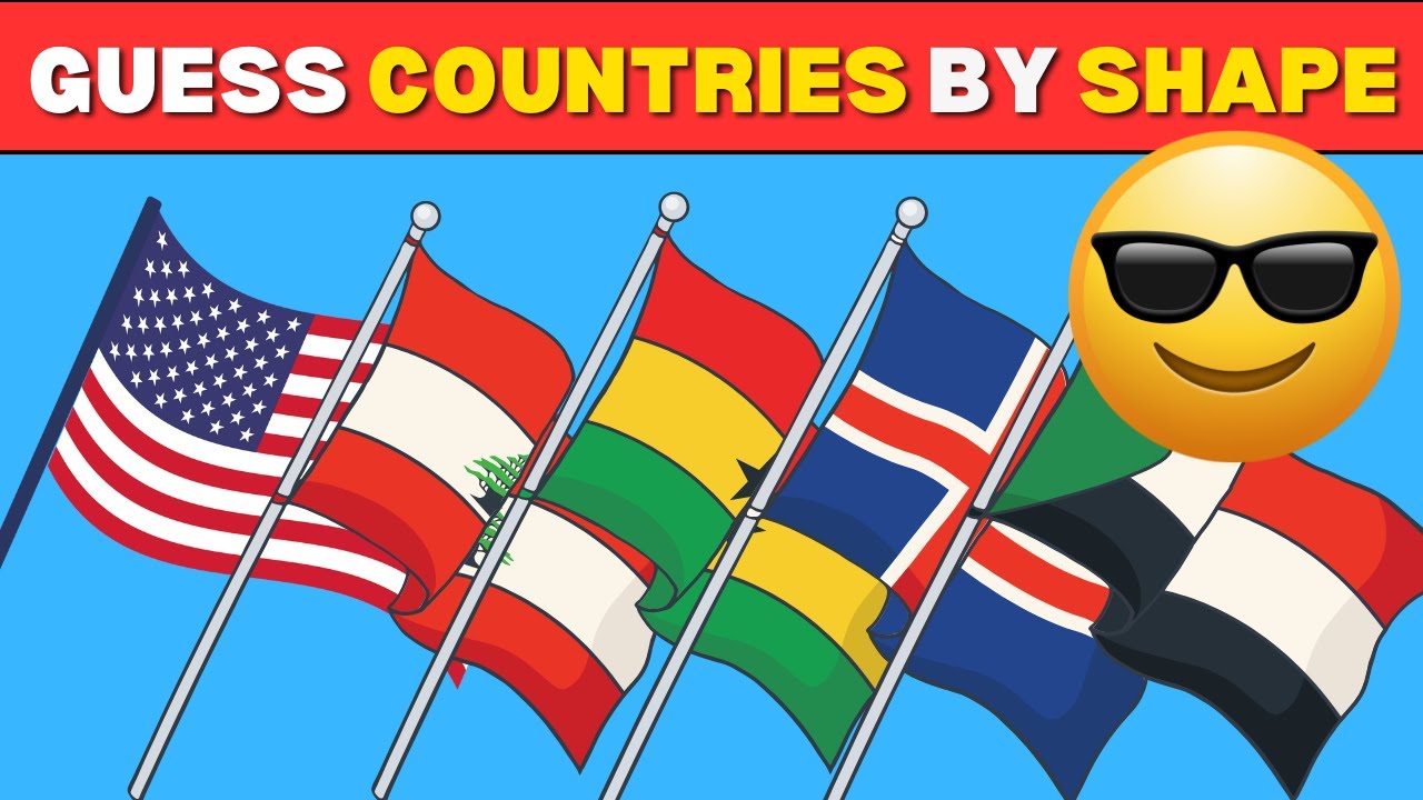 How Many Countries Can You Guess by Their Shapes? | Speed Geography ...