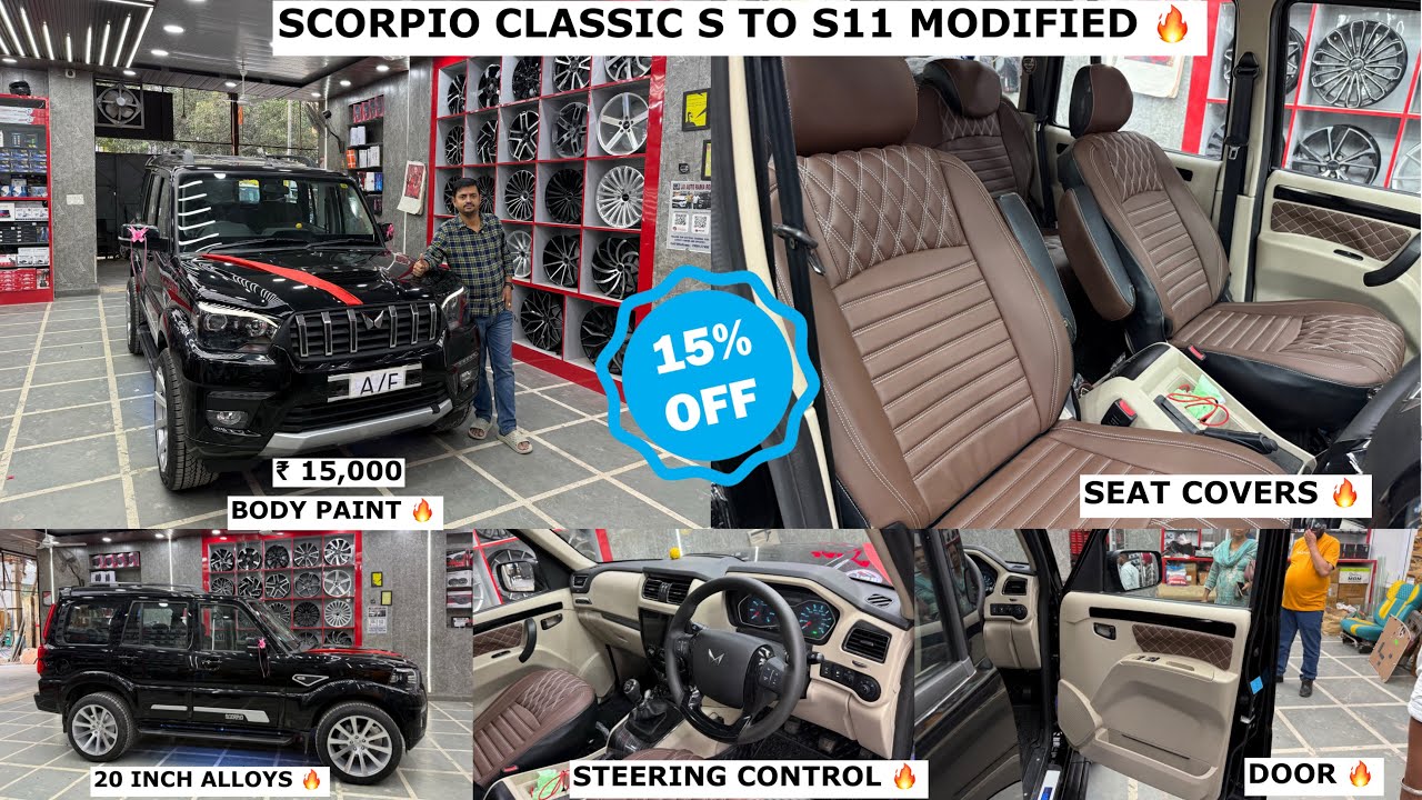 20 Inches Alloys In Scorpio classic S scorpio Scorpio classic s rear ...