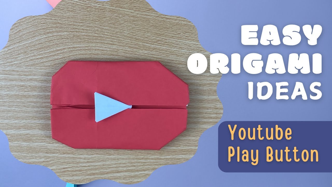 How To Make Youtube Video Origami | Fast Origami - YouTube