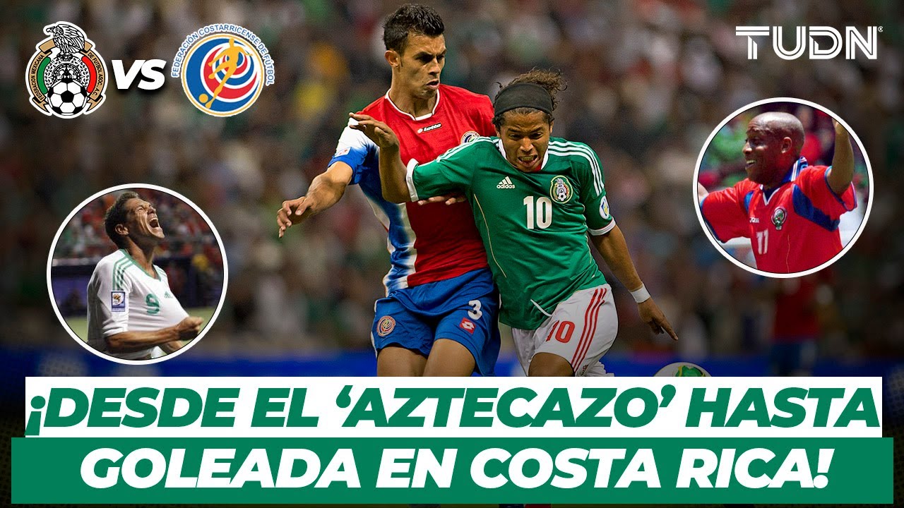 ¡RIVALIDAD ETERNA! Los momentos históricos entre México y Costa Rica ...