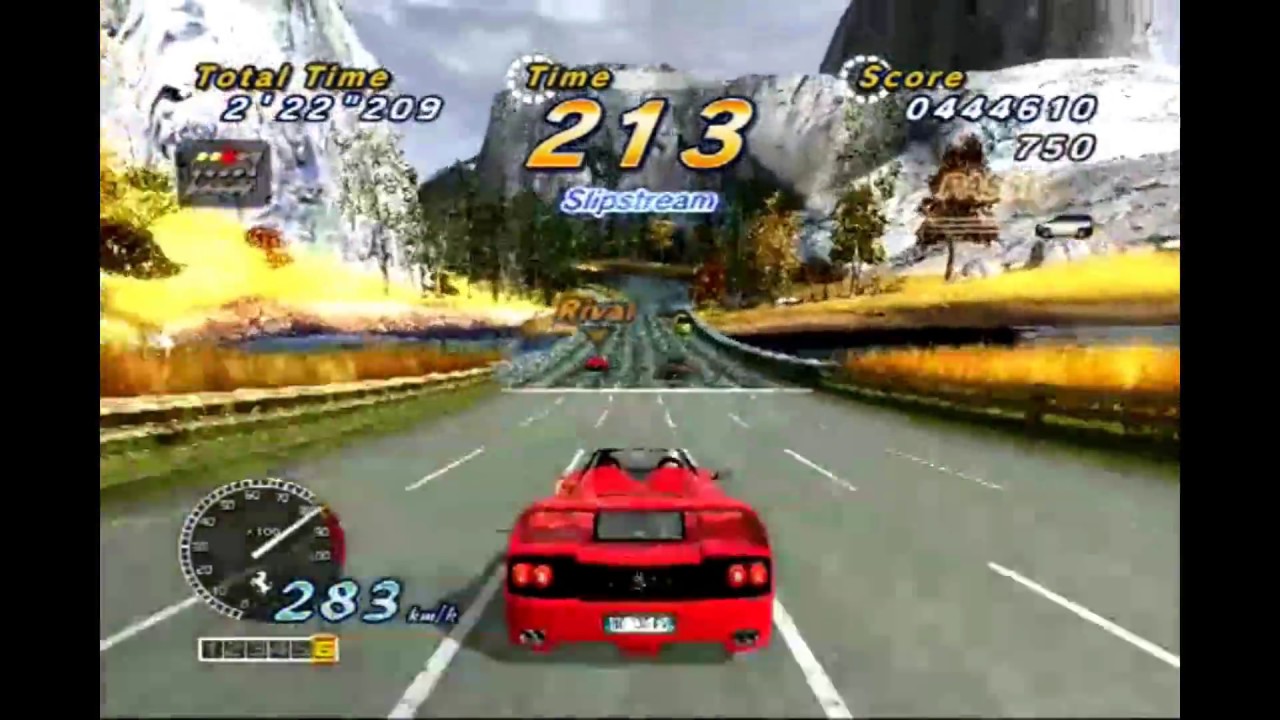 OutRun 2006 C2C 15 stages! Ferrari F50 | Northern Soul RETRO gaming ...