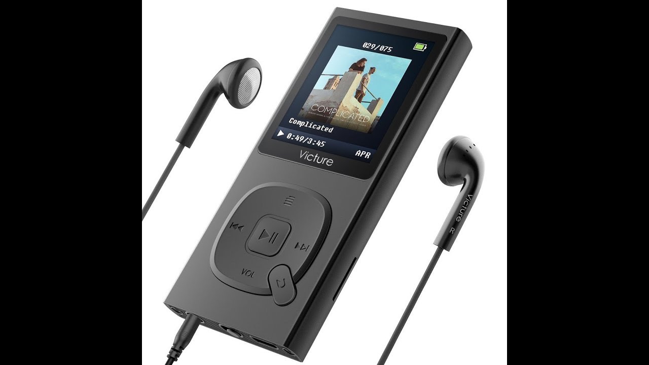 Lettore mp3 Victure 100 Ore di Autonomia Lettore Musicale - YouTube