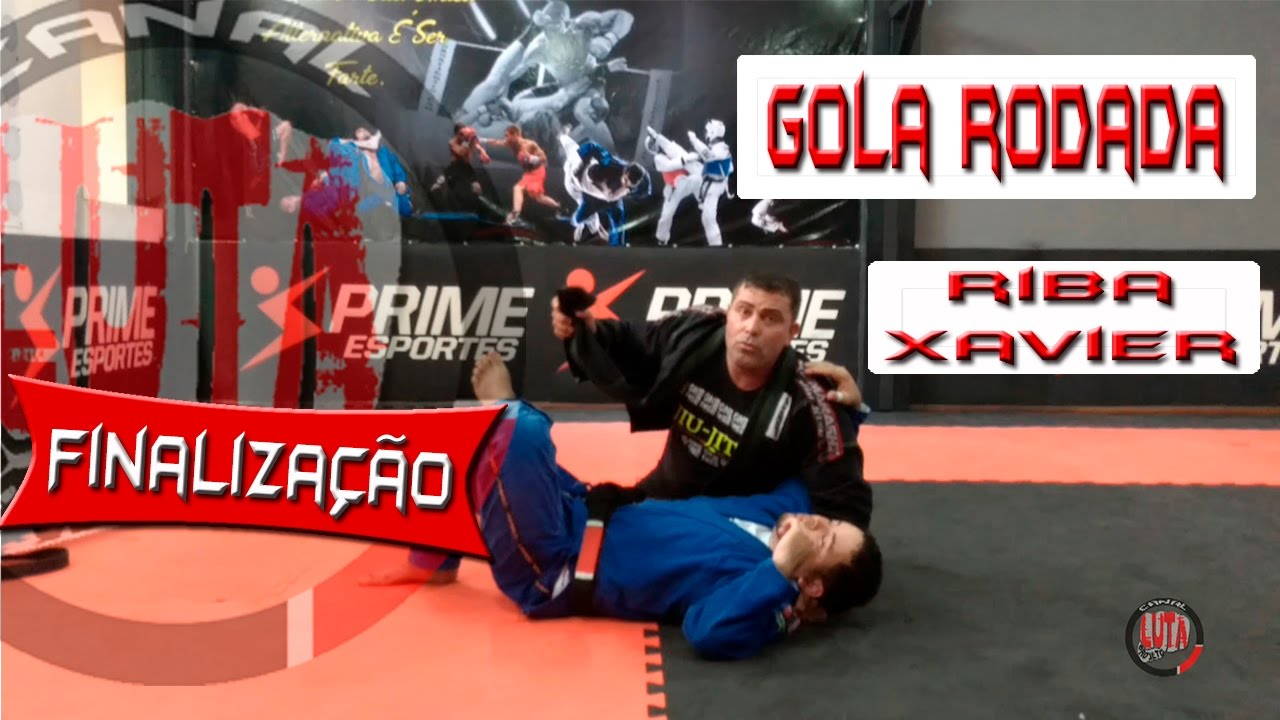 Projeto da Luta - Riba Xavier - Gola rodada à partir dos 100kg - YouTube