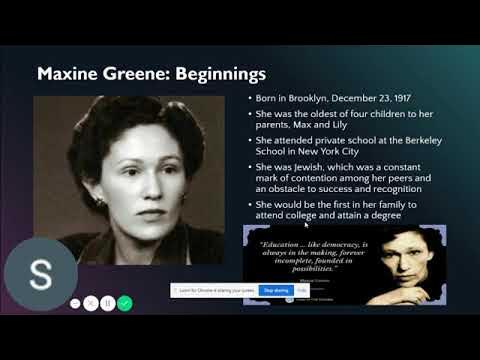 Maxine Greene - YouTube