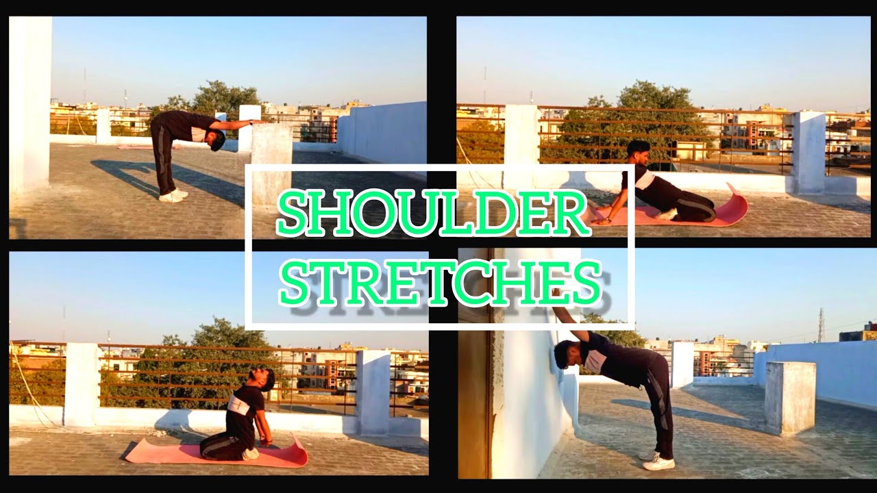 Shoulders Stretch Routine FOLLOW ALONG - YouTube