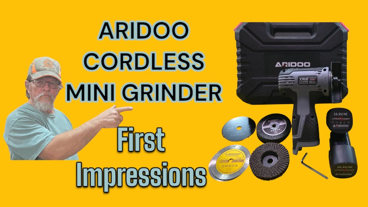 ARIDOO Cordless Mini Grinder. - YouTube