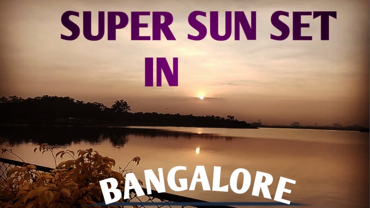 Lakes in Bangalore | Sunset | Kalkere Lake | Garden City Nomad | Garden ...