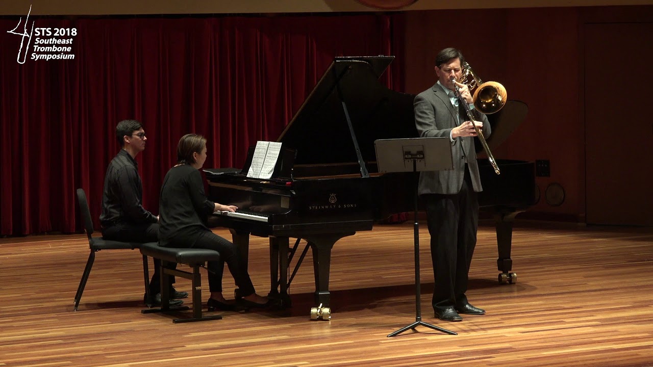 STS 2018 Faculty Recital 1 - George Curran - "Elegy" - YouTube