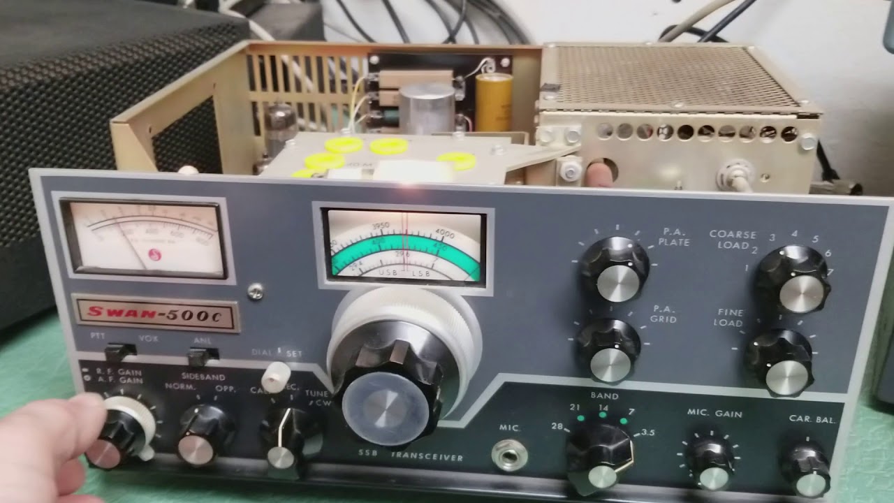 Swan 500C Transceiver - YouTube