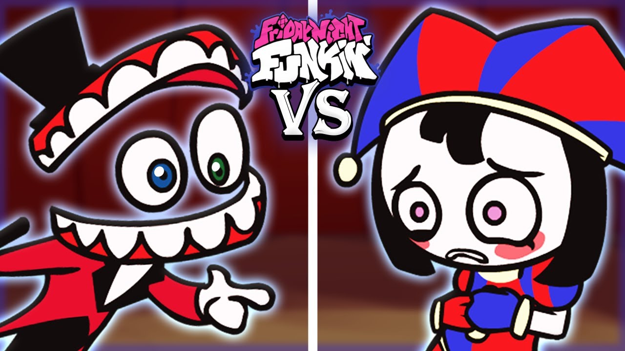 Digitalizing: Caine VS Pomni | FNF Cover - YouTube