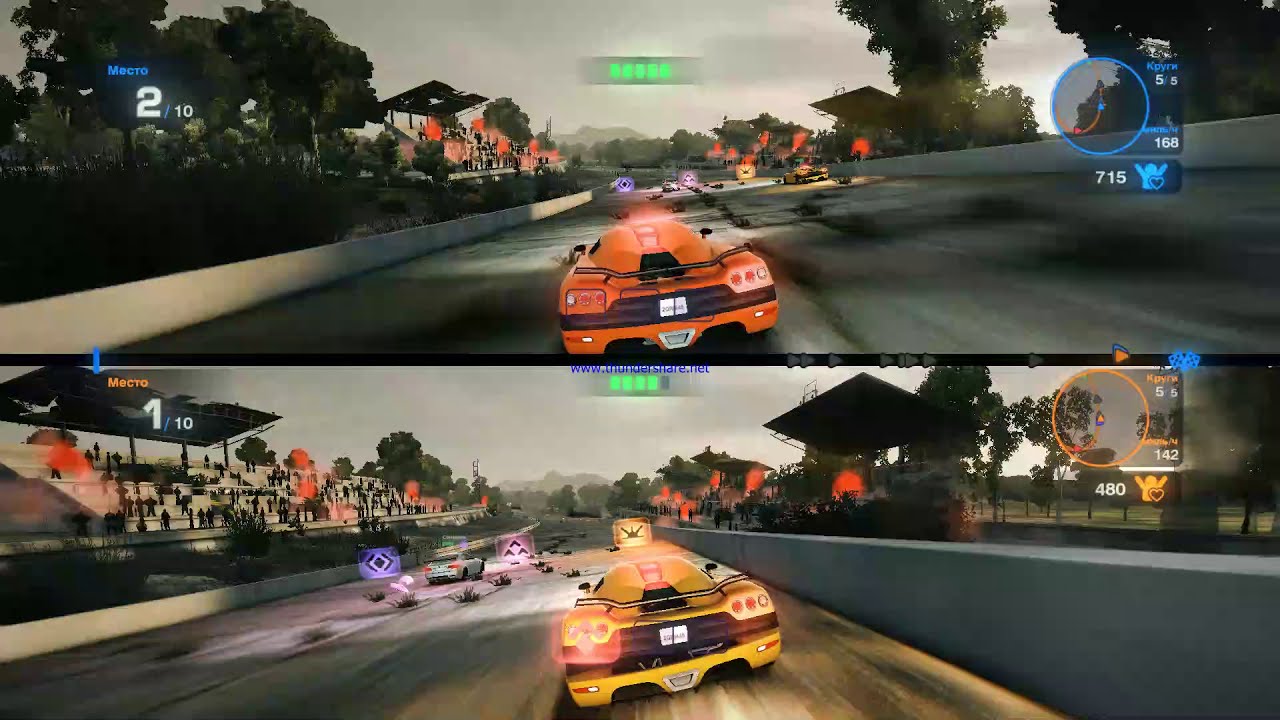 BLUR GAME 2 PLAYER - YouTube