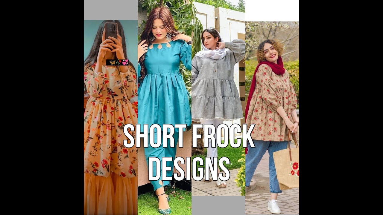 Short frock designs for girls | university elegant and beautiful short ...