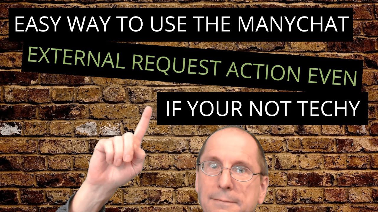 How to use the ManyChat External Request even if you are not techy! - YouTube