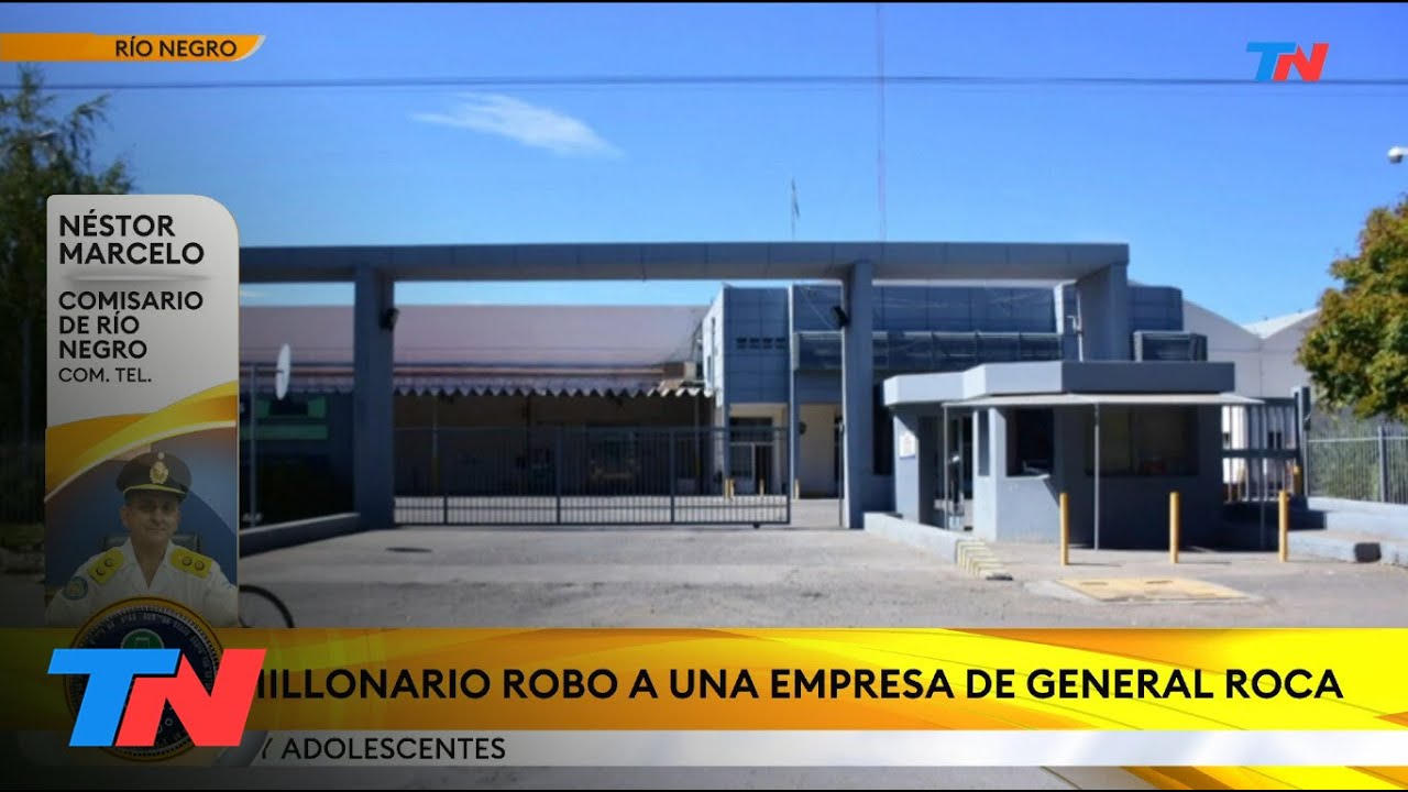 GRAL. ROCA I Encerraron a los empleados y robaron más de $20 millones en agroquímicos - YouTube