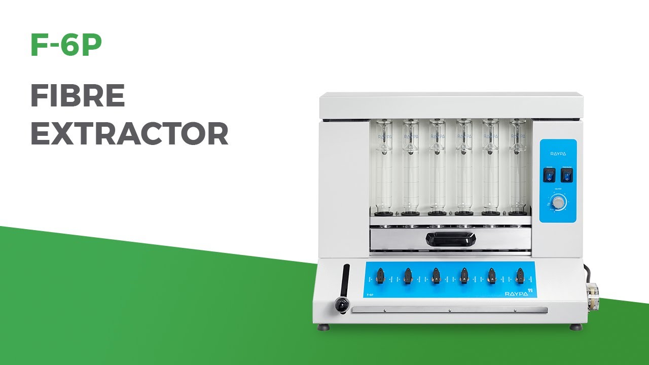 RAYPA | Fiber extractor | Laboratory fiber determination system | F-6P ...