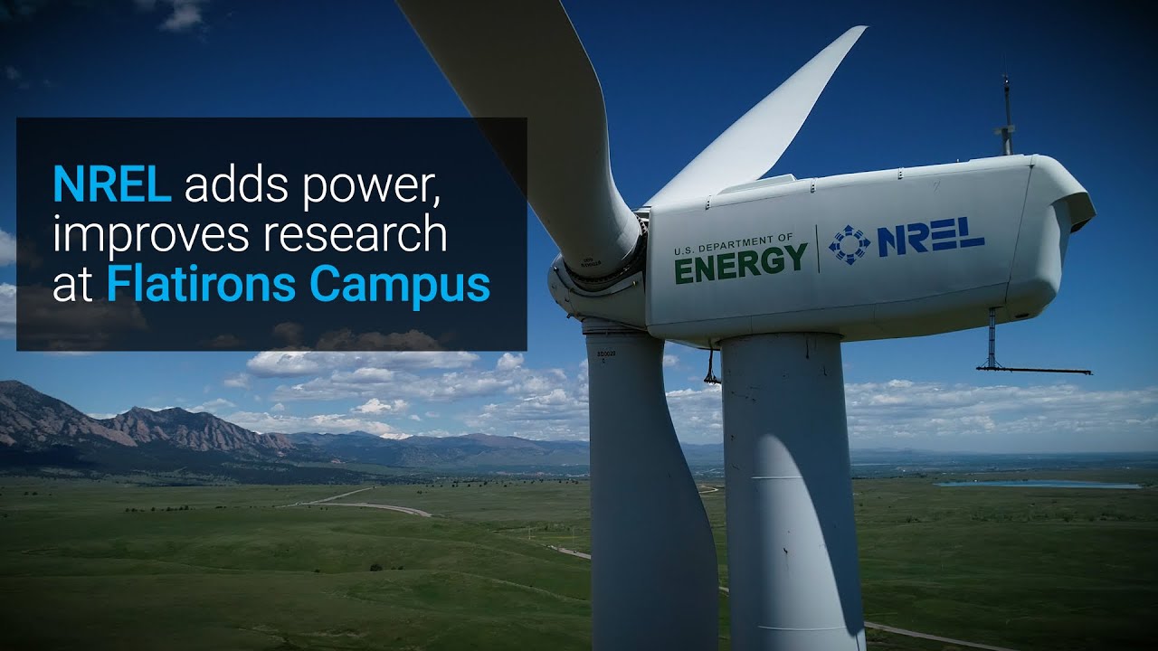 NREL adds power, improves research at Flatirons Campus - YouTube