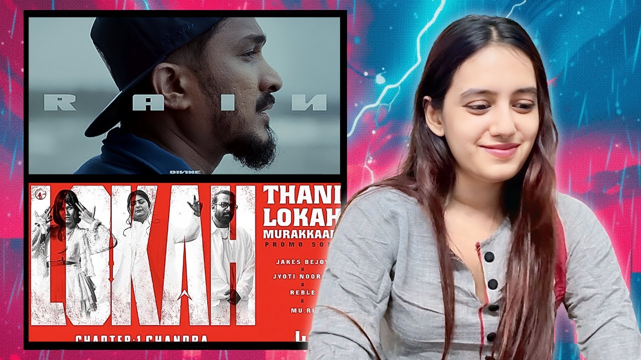 DIVINE Rain & Lokah Promo Song REACTION | Stunnah Beatz | Jakes Bejoy | Jyoti Nooran - YouTube