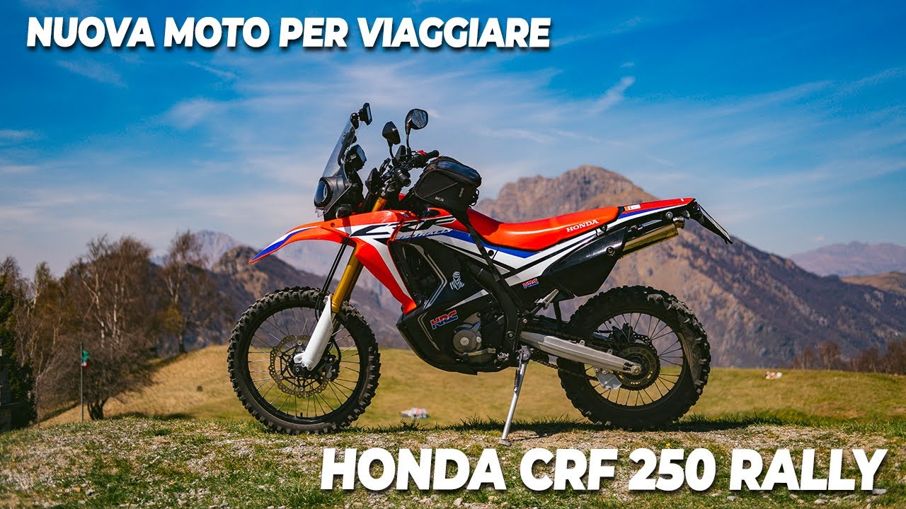 LA MIA NUOVA MOTO - HONDA CRF 250 RALLY - YouTube