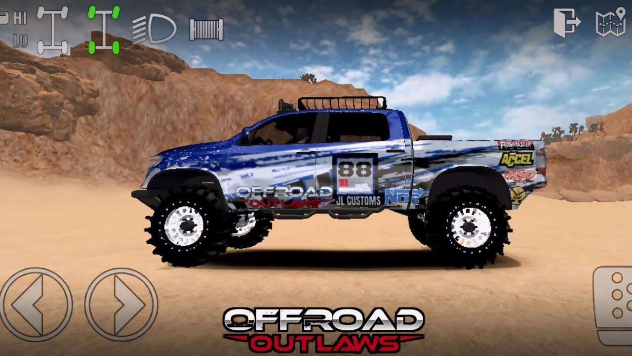 Offroad outlaws game | desert map entrested gameplay 😍 | new car ...
