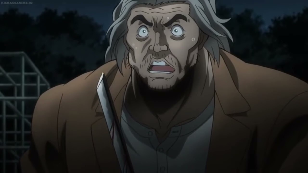 Baki the grappler Yujiro Hanma breaks Motobe Sword with Finger and Meet ...