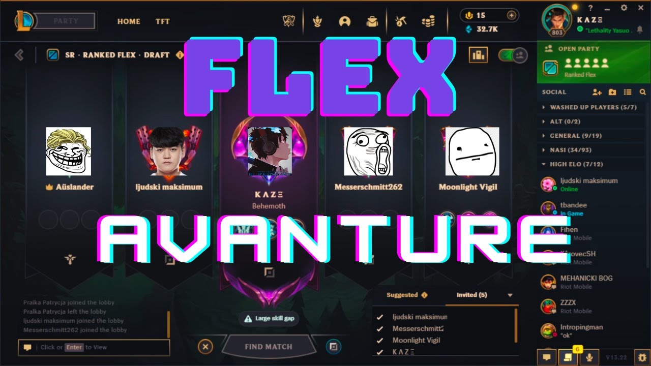 Flex Queue Avanture 2 - YouTube
