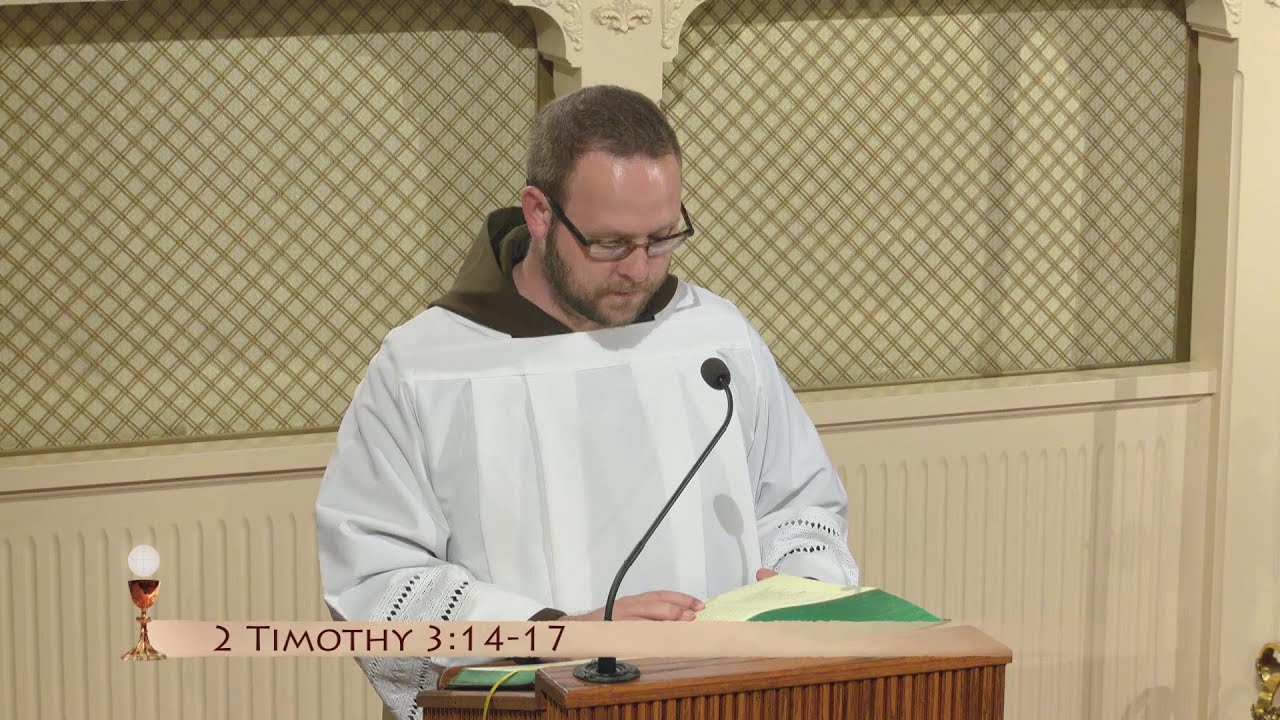 Daily Readings and Homily - 2023-09-30 - Fr. Mark - YouTube