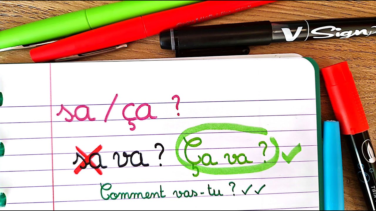 SA VA ? ou ÇA VA ? - YouTube