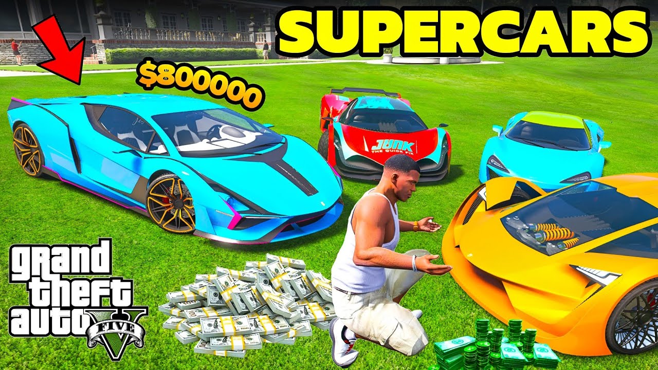 BUYING SuperCars FOR MY SHOWROOM l GTA 5 GAMEPLAY l GTA 5 MODS l ...