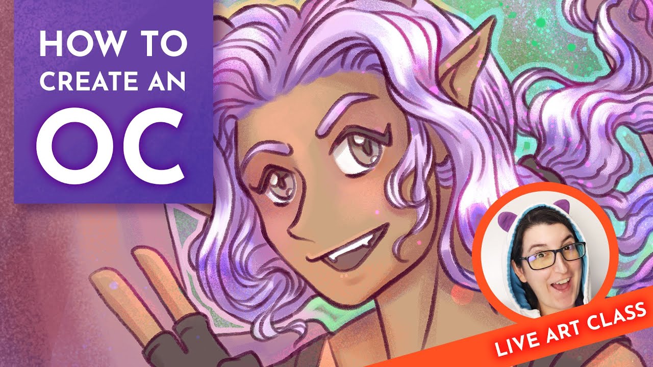 Art Course: How to make your own ORIGINAL CHARACTER (OC) - YouTube