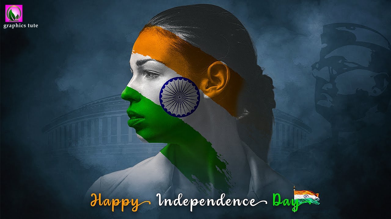 Photoshop Independence Day Photo Editing - 15th August Special Photo ...
