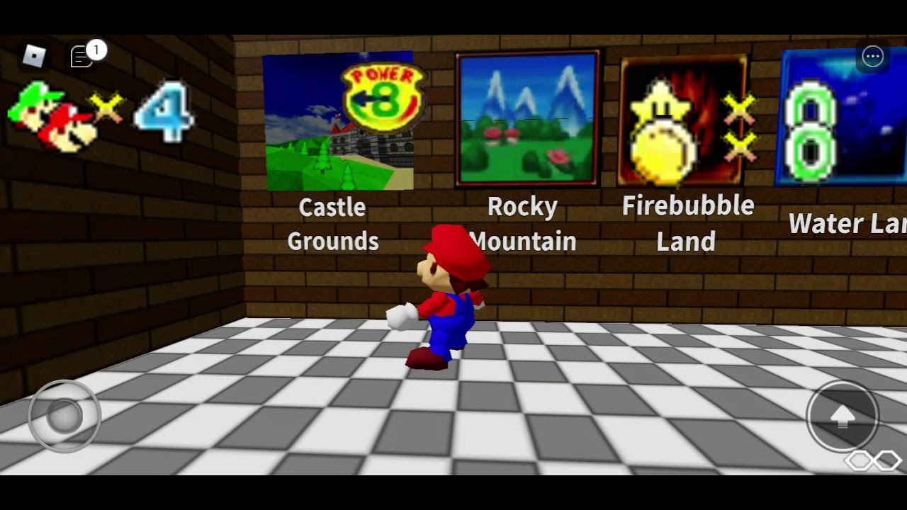 sm64 beta in roblox gameplay - YouTube