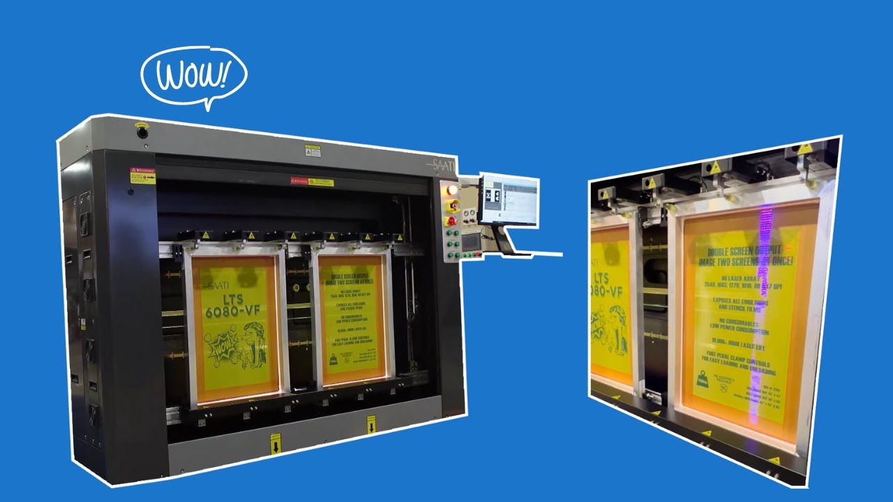 An up-close look at the Saati LTS 8012 Direct Laser Image and Exposure ...