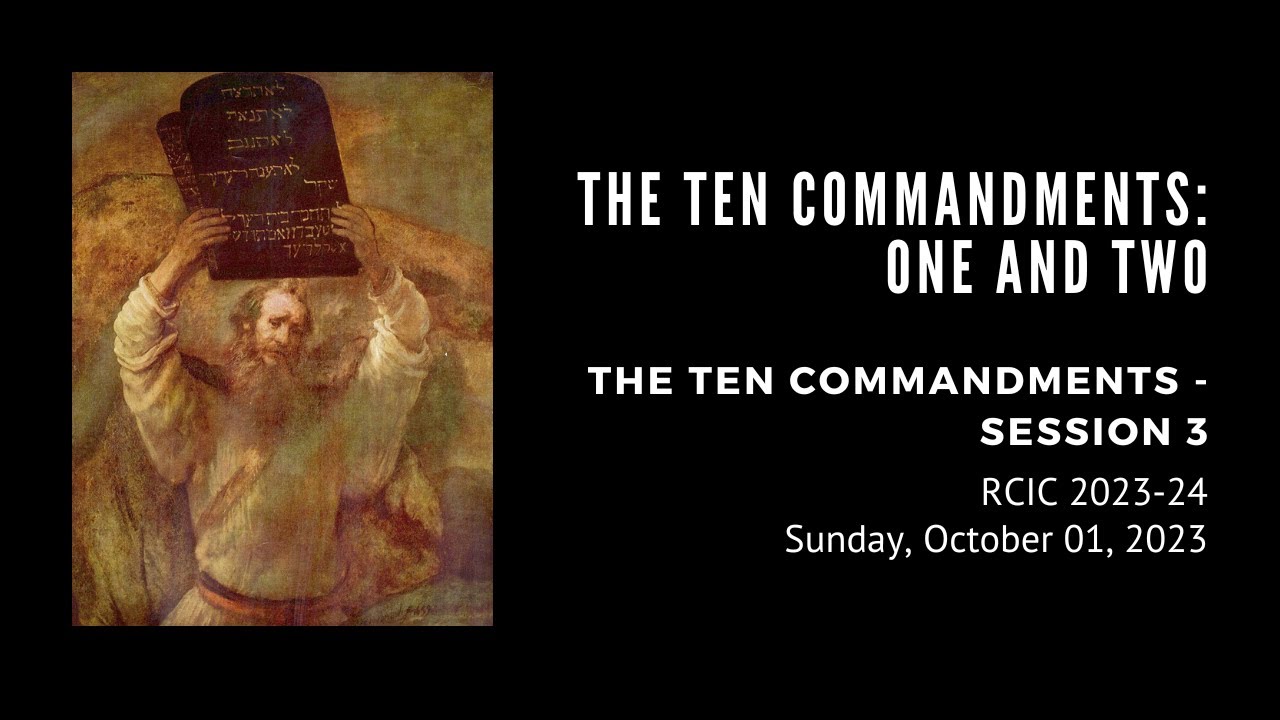 The Ten Commandments: One and Two - YouTube