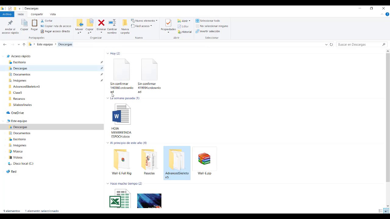 INSTALACION ADVANCED SKELETON - YouTube