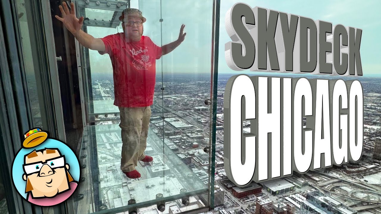 Dangling 1,300 Feet Above Chicago on the LEDGE - Willis/Sears Tower ...