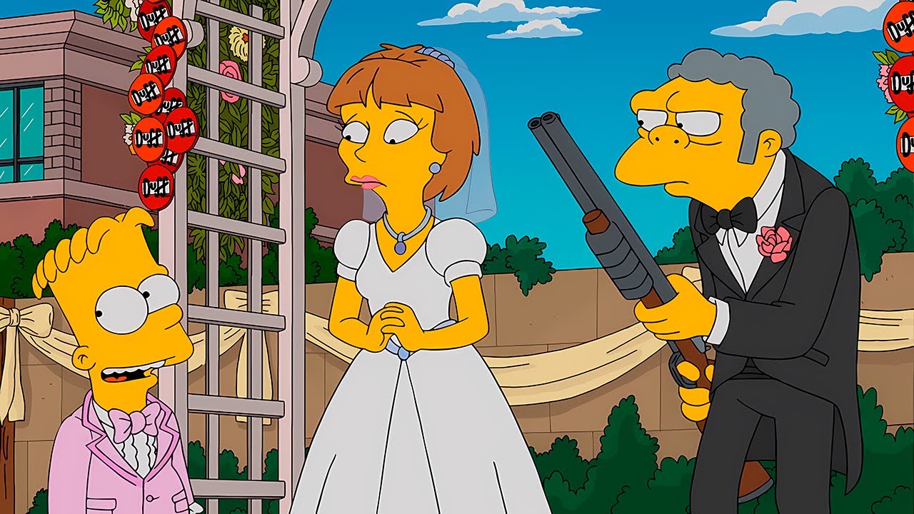 BART CONTRATOU UMA RUSSA PARA SE CASAR COM MOE | OS SIMPSONS - YouTube