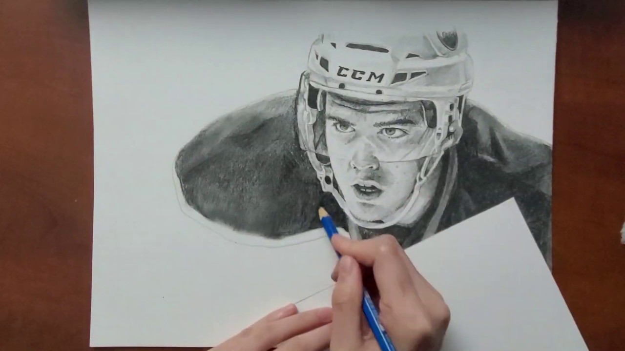 Connor McDavid Drawing - YouTube