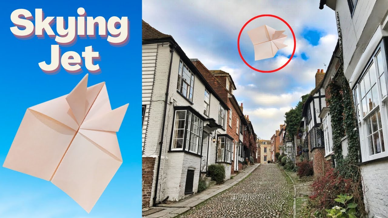 How to Make a Sky King Paper Airplane | Best Paper Airplane World ...