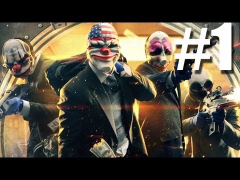 Payday 2 Walkthrough Part 1 - Bain Jewelry Store Day 1 (Xbox 360)