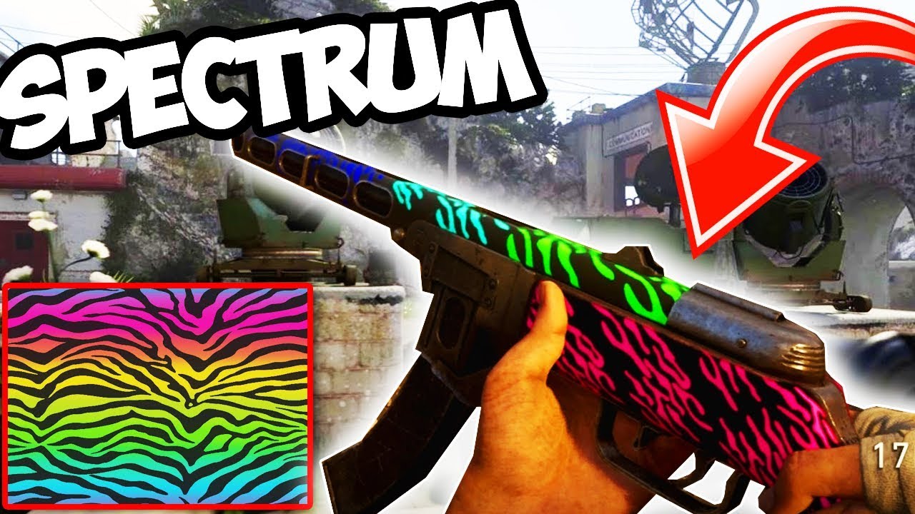 How To Make "Spectrum Camo" Paint Job in COD WW2! (MOST INSANE COD WW2 ...