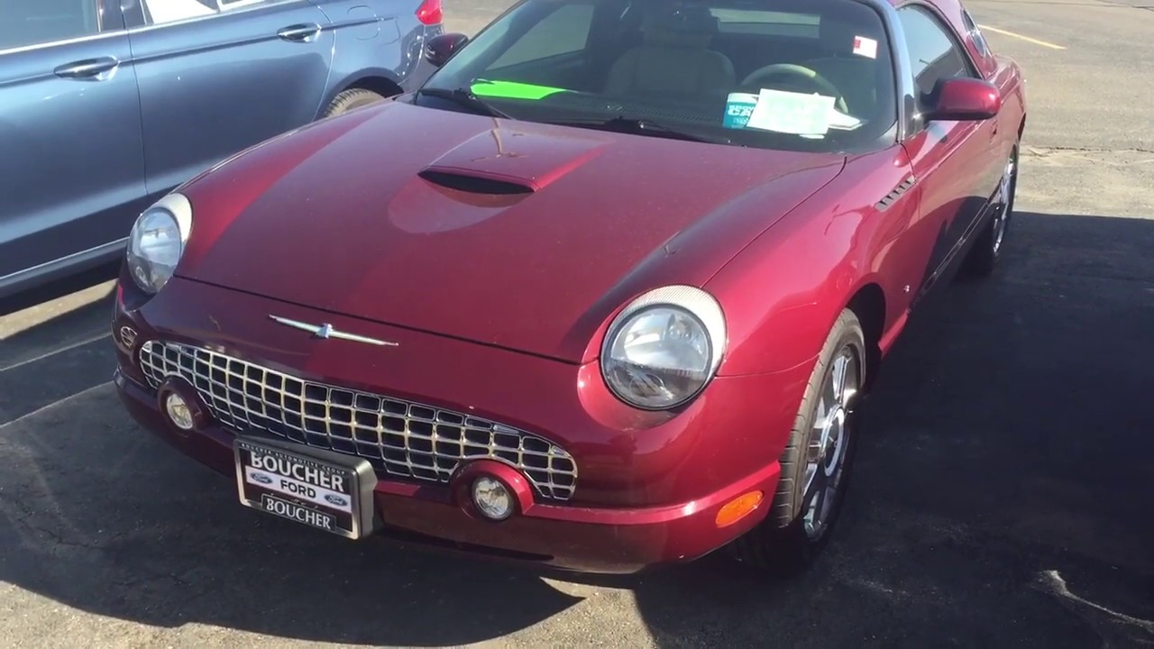 2004 Ford Thunderbird Convertible 19LE0658B - YouTube