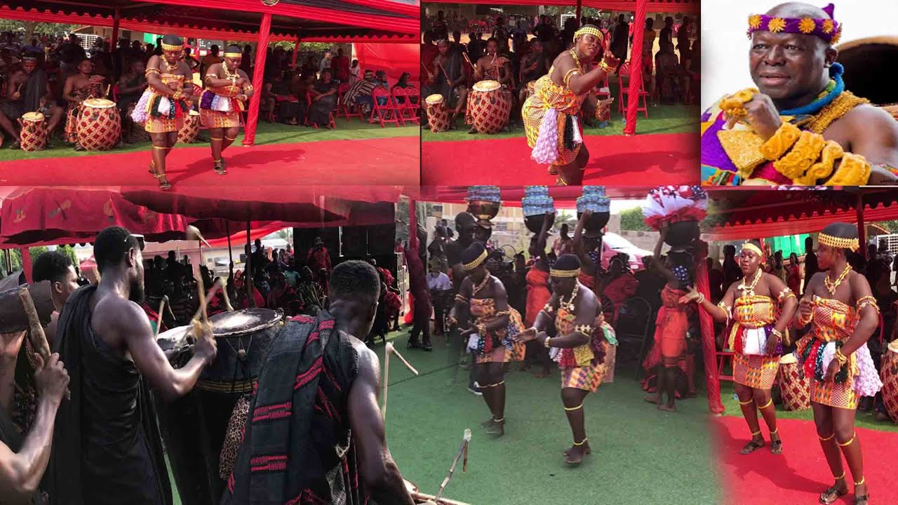 ADOWA DANCE, the traditional dance of Ashanti people - YouTube