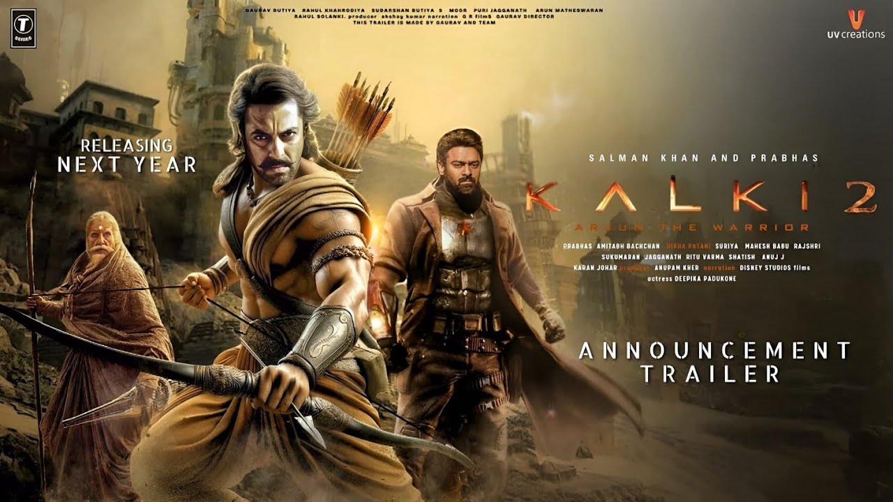 Kalki: Part 2 - Announcement Trailer | Salman Khan | Prabhas | Amitabh ...